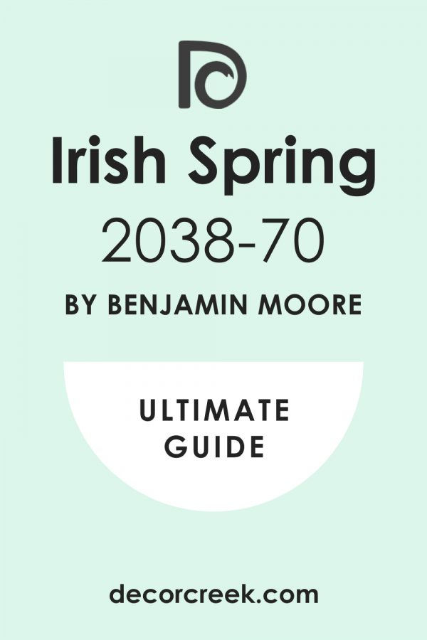 Irish Spring 2038-70 Paint Color by Benjamin Moore - DecorCreek