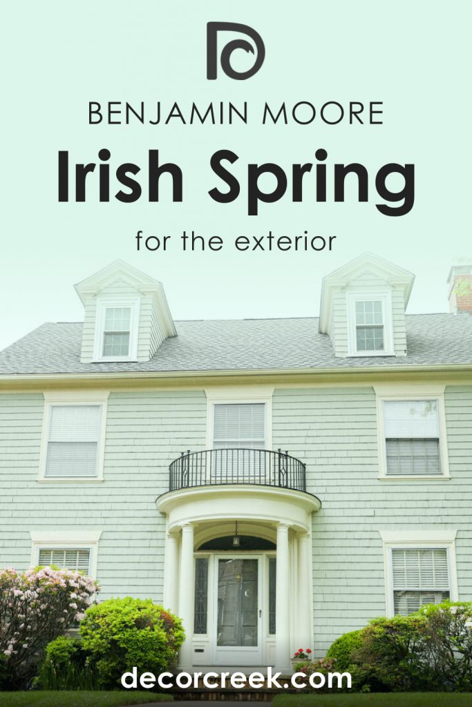 Irish Spring 2038-70 Paint Color by Benjamin Moore - DecorCreek