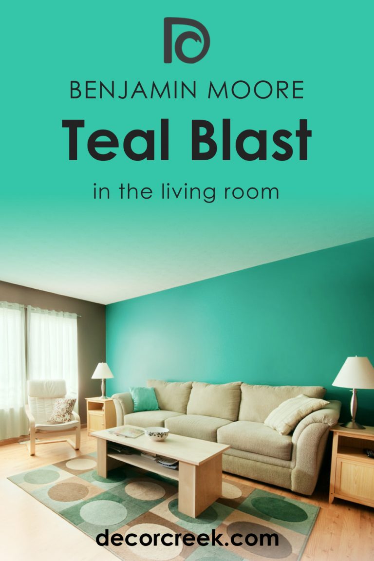 Teal Blast 2039-40 Paint Color by Benjamin Moore - DecorCreek