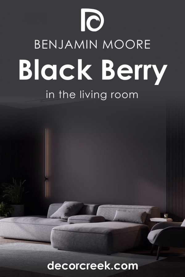 Black Berry 2119-20 Paint Color by Benjamin Moore - DecorCreek
