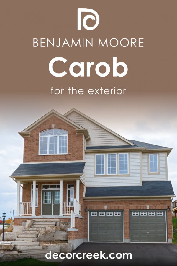 Carob AF-160 Paint Color by Benjamin Moore - DecorCreek