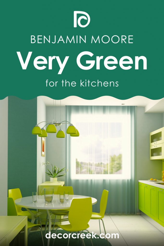 Very Green 2040-30 Paint Color by Benjamin Moore - DecorCreek