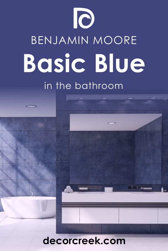 Basic Blue CC-968 Paint Color by Benjamin Moore - DecorCreek