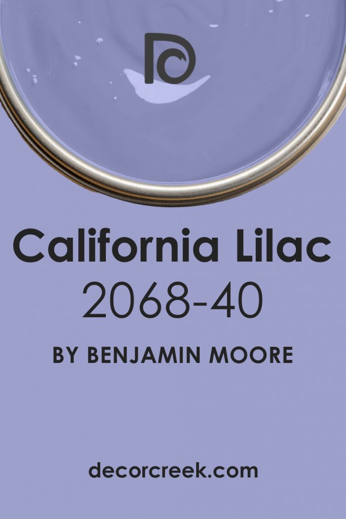 California Lilac 2068-40 Paint Color by Benjamin Moore