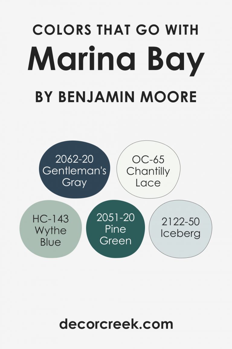 Marina Bay 2036-50 Paint Color by Benjamin Moore - DecorCreek
