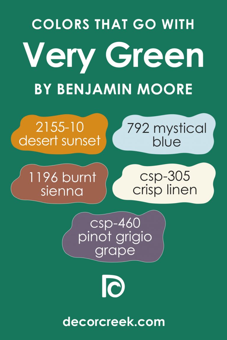 Very Green 2040-30 Paint Color by Benjamin Moore - DecorCreek