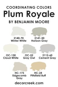 Plum Royale 2070-20 Paint Color by Benjamin Moore - DecorCreek