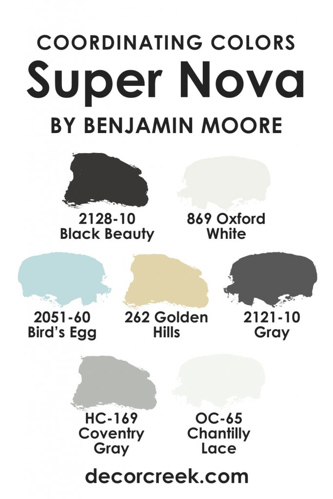 Super Nova 1414 Paint Color by Benjamin Moore - DecorCreek