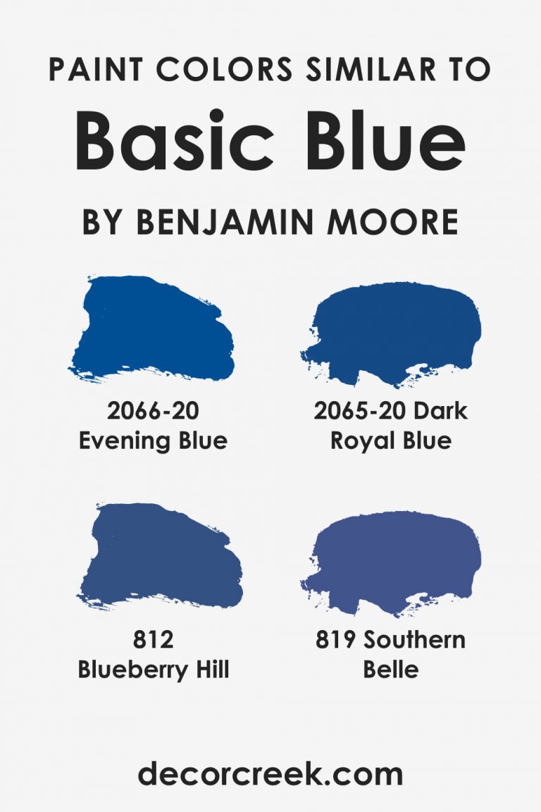 Basic Blue CC-968 Paint Color by Benjamin Moore - DecorCreek