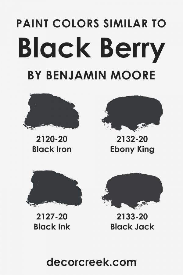 Black Berry 2119-20 Paint Color by Benjamin Moore - DecorCreek