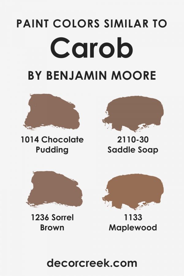 Carob AF-160 Paint Color by Benjamin Moore - DecorCreek