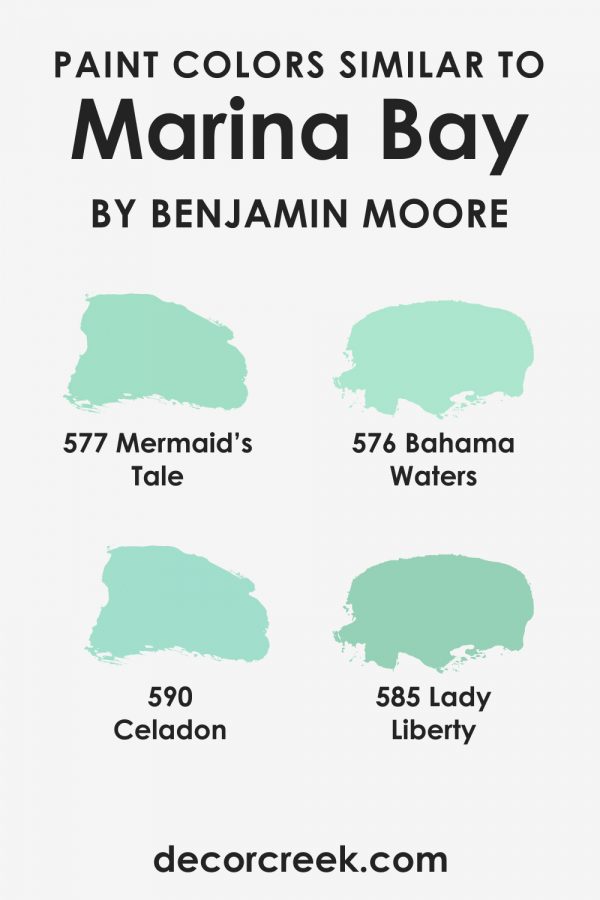 Marina Bay 2036-50 Paint Color by Benjamin Moore - DecorCreek