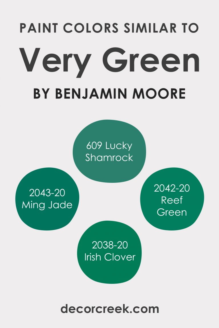 Very Green 2040-30 Paint Color by Benjamin Moore - DecorCreek