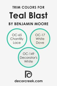 Teal Blast 2039-40 Paint Color by Benjamin Moore - DecorCreek