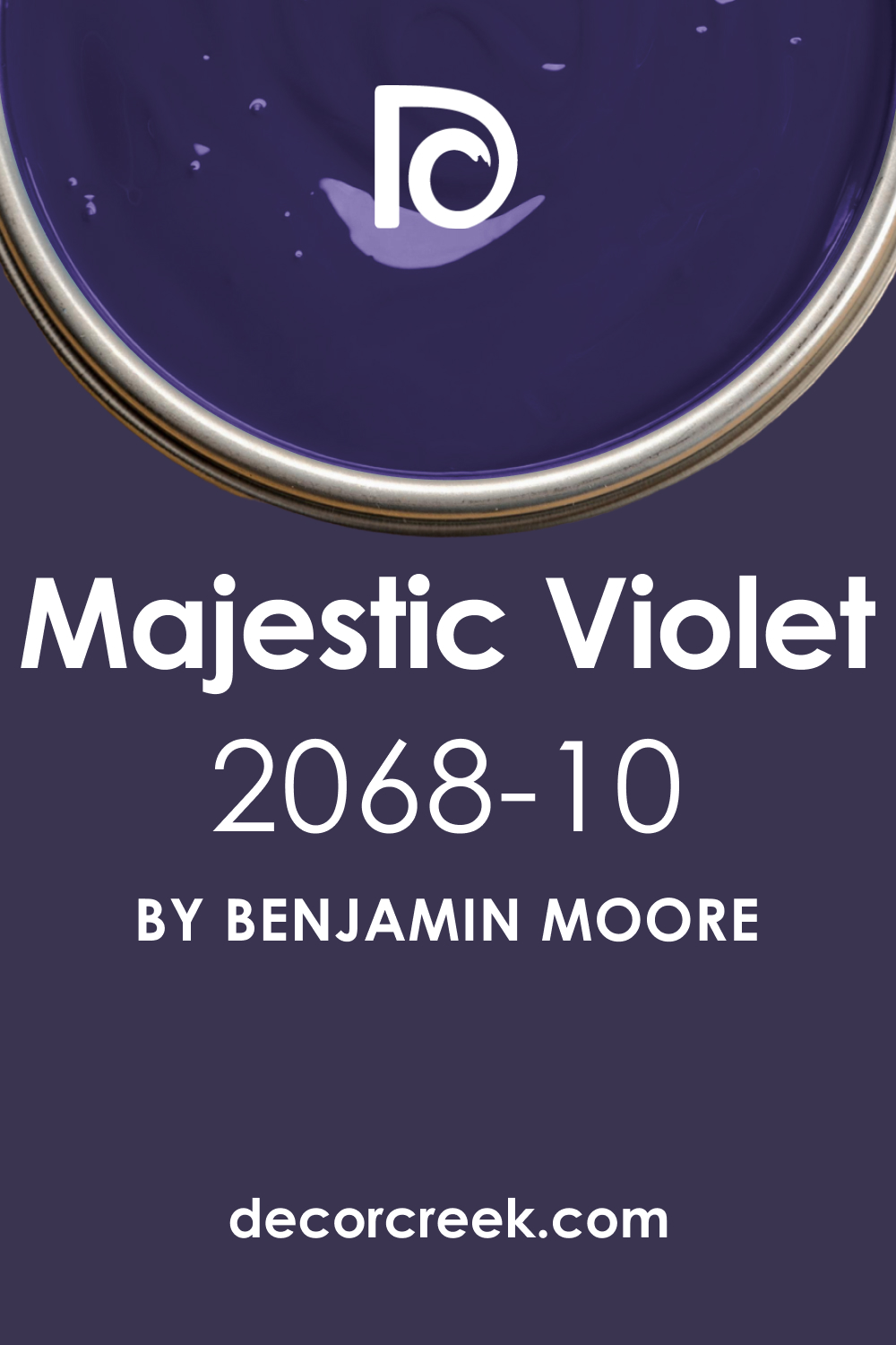 Majestic Violet 2068 10 Paint Color By Benjamin Moore