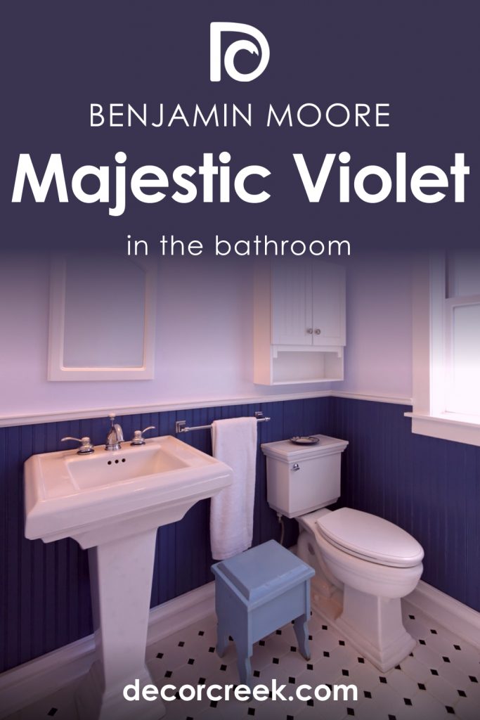Majestic Violet 2068-10 Paint Color by Benjamin Moore