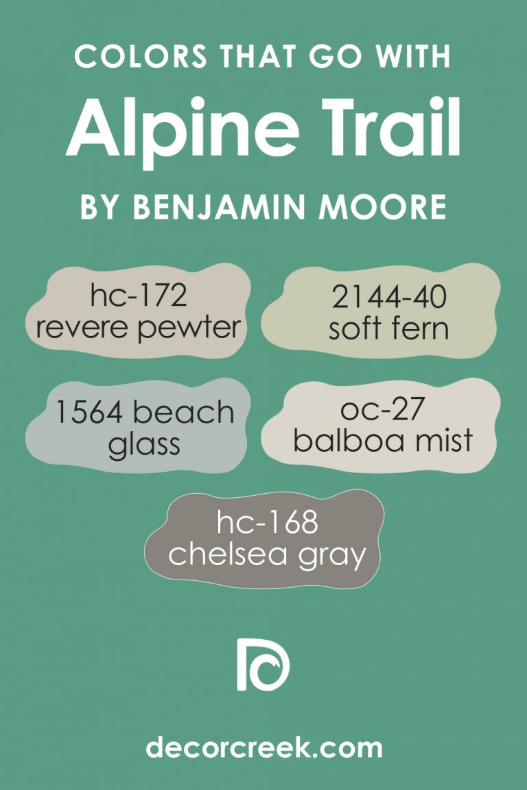 Alpine Trail 622 Paint Color by Benjamin Moore - DecorCreek
