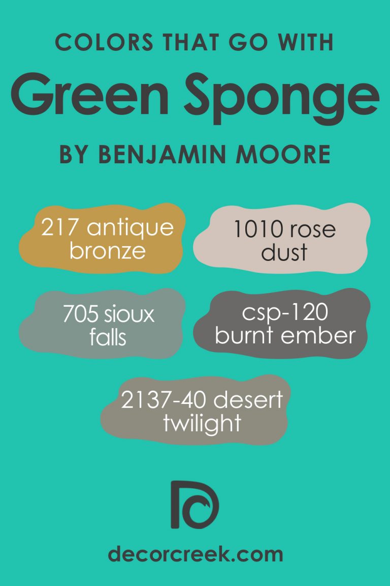 Green Sponge 2046-40 Paint Color by Benjamin Moore