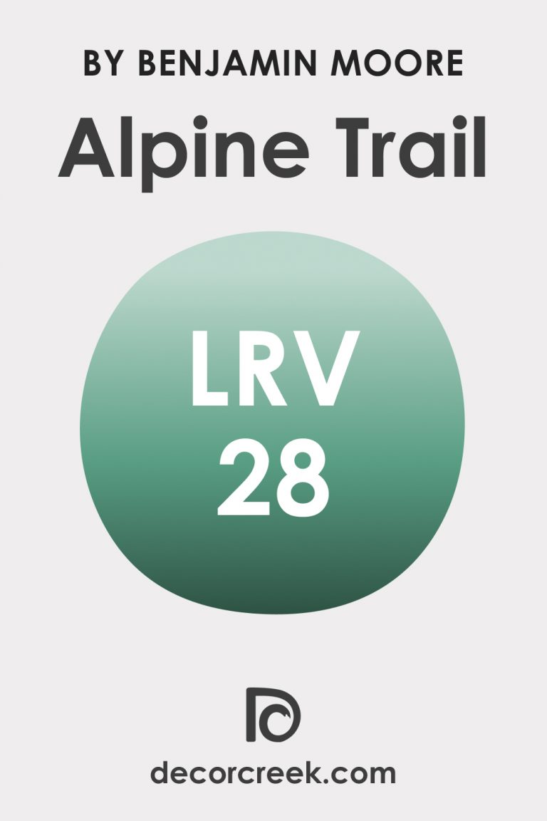 Alpine Trail 622 Paint Color by Benjamin Moore - DecorCreek