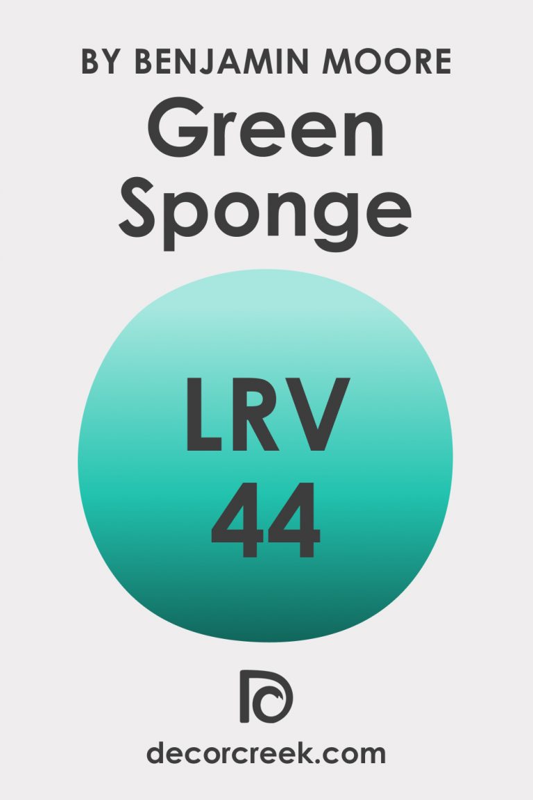 Green Sponge 2046-40 Paint Color by Benjamin Moore
