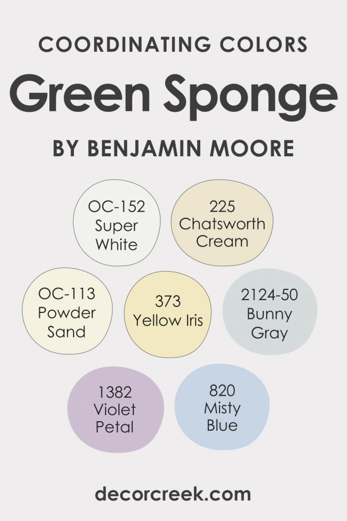 Green Sponge 2046-40 Paint Color by Benjamin Moore