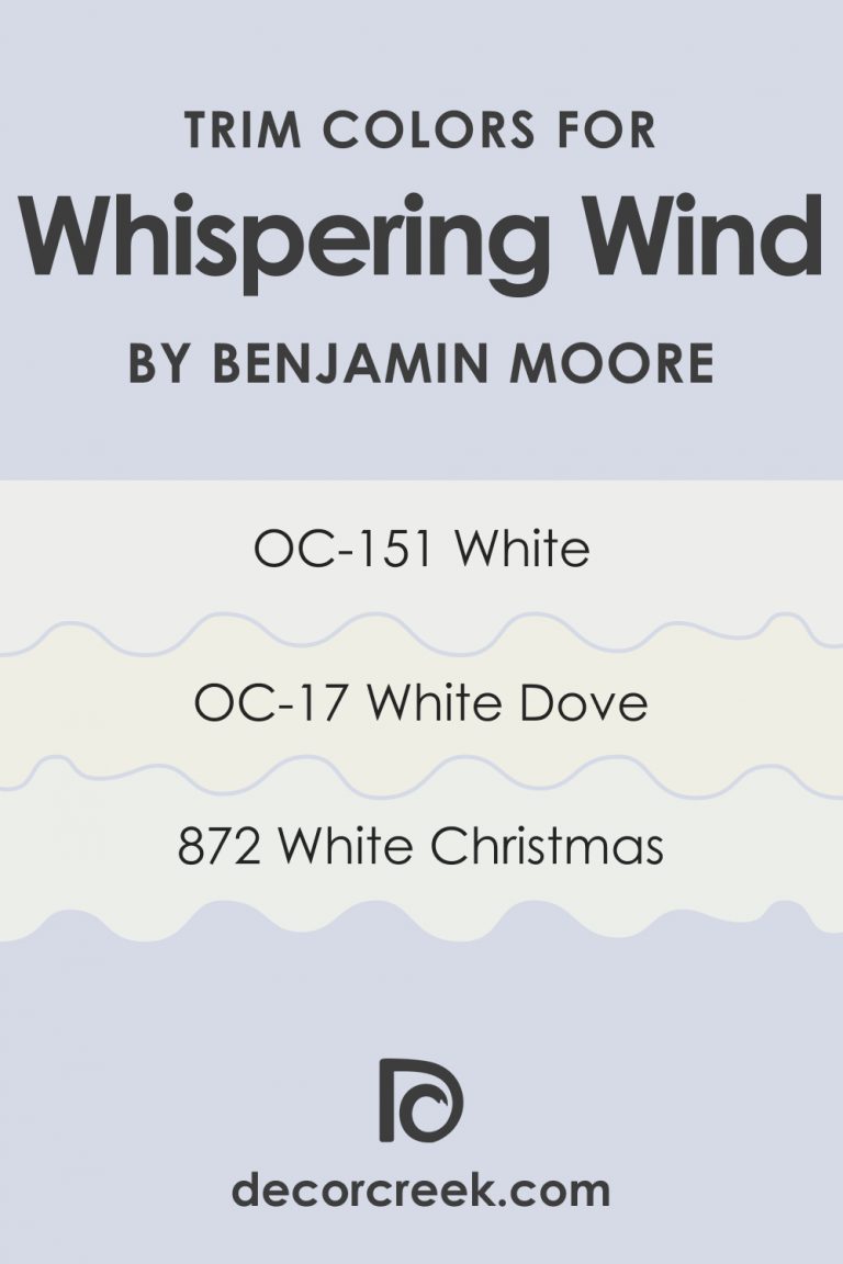 Whispering Wind 1416 Paint Color by Benjamin Moore - DecorCreek