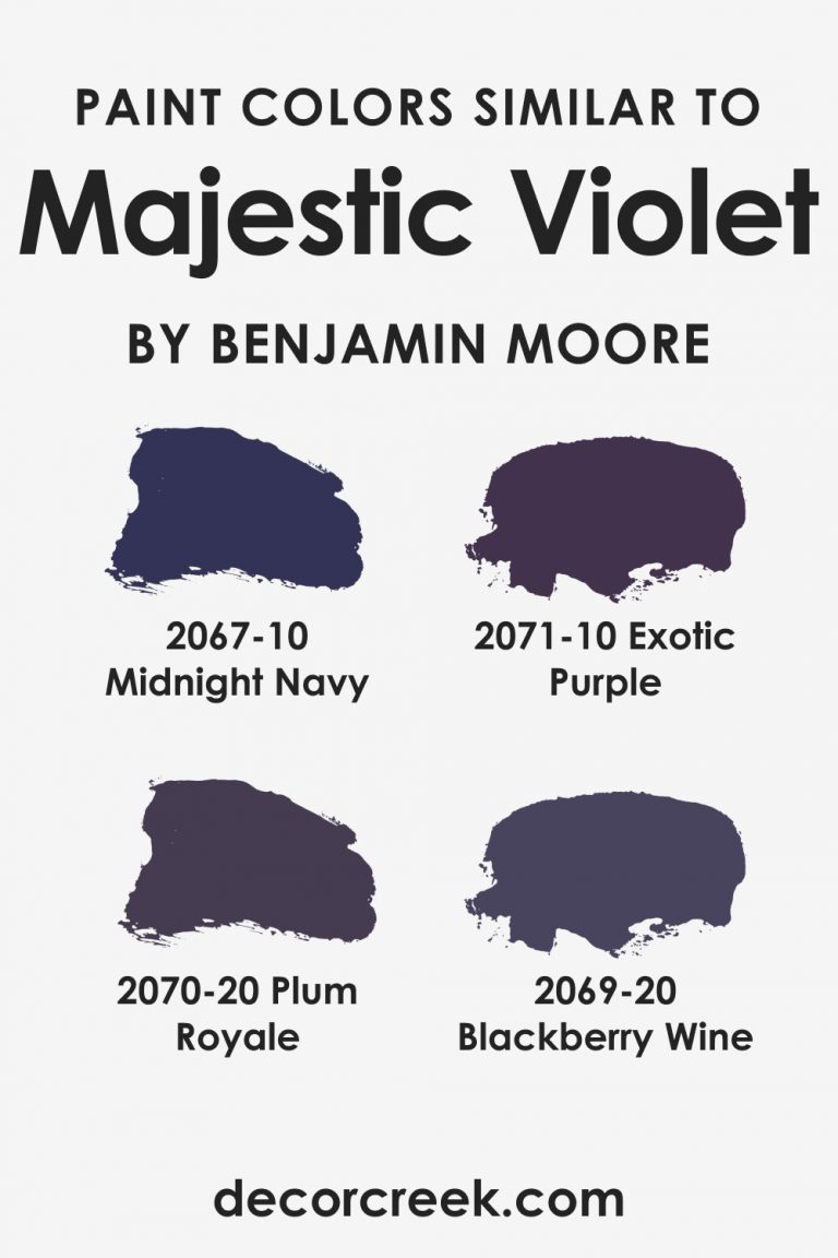 Majestic Violet 2068-10 Paint Color by Benjamin Moore