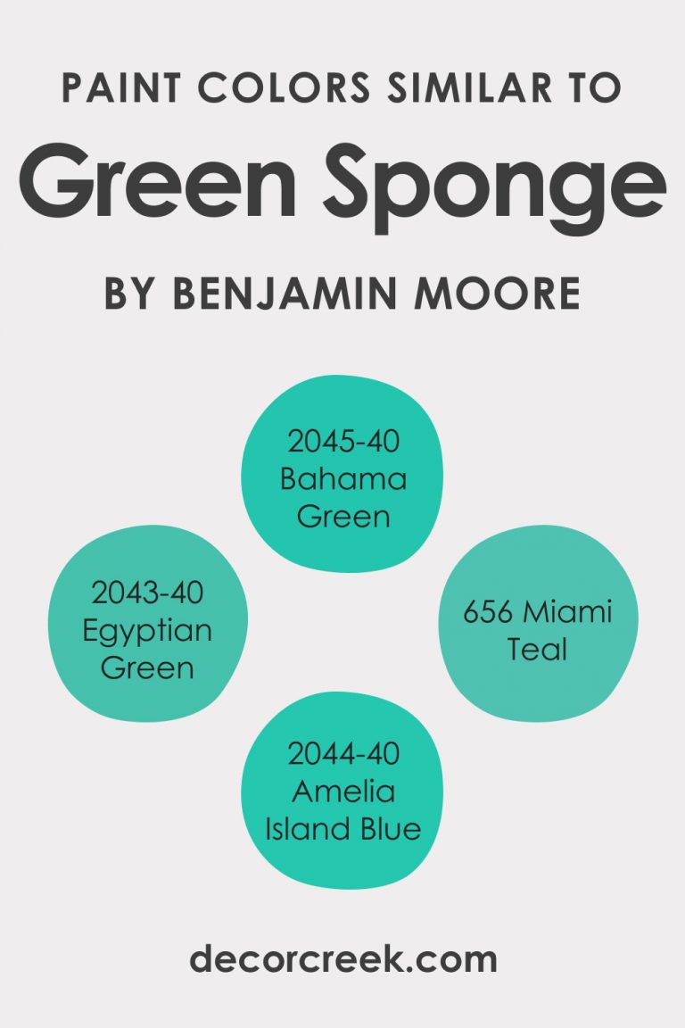 Green Sponge 2046-40 Paint Color by Benjamin Moore