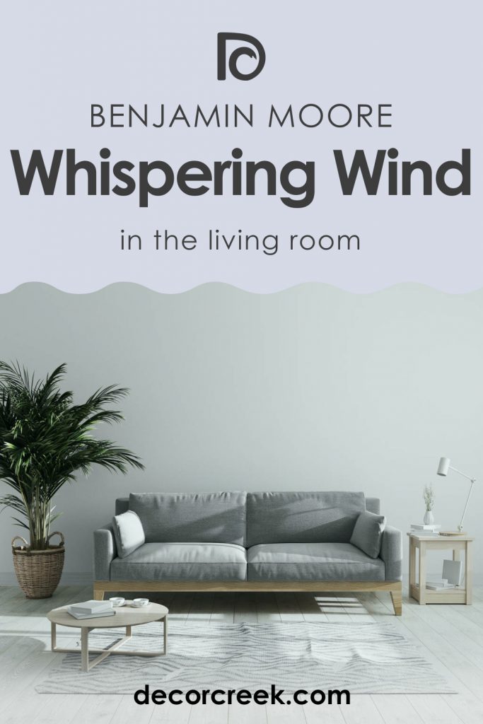 Whispering Wind 1416 Paint Color by Benjamin Moore - DecorCreek