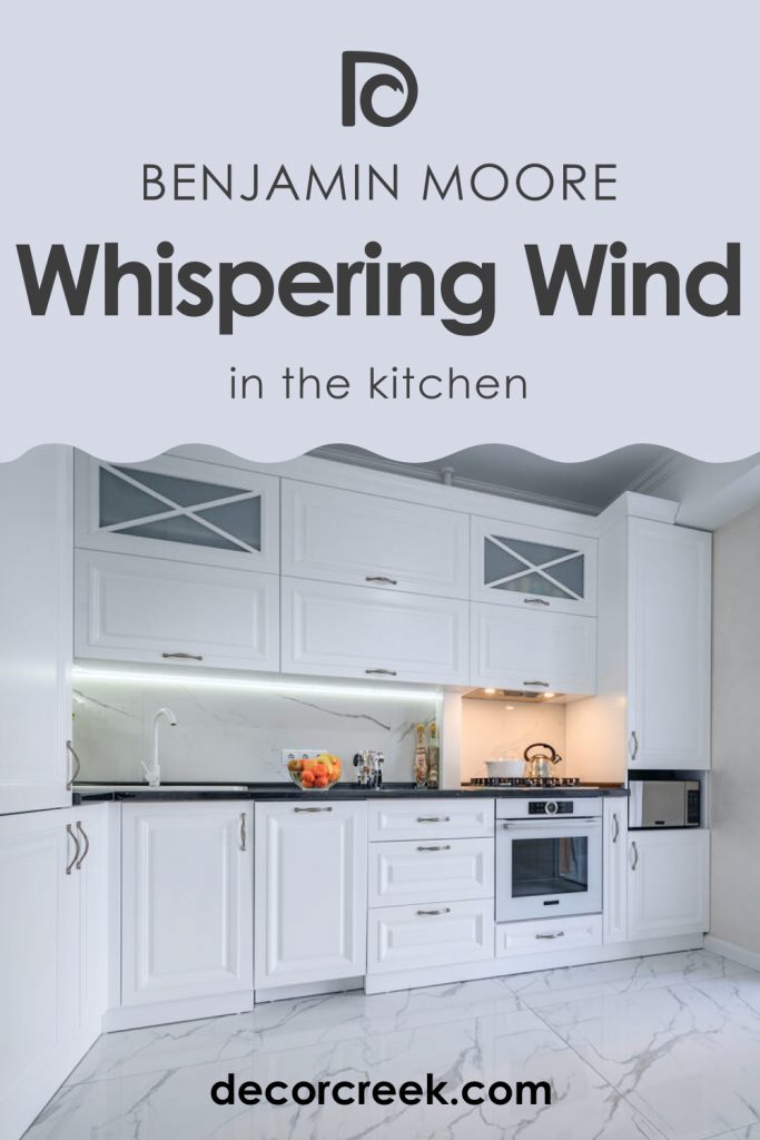 Whispering Wind 1416 Paint Color by Benjamin Moore - DecorCreek