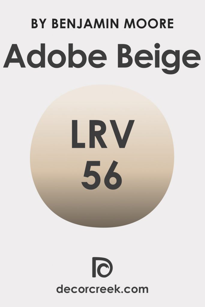 Adobe Beige AC-7 Paint Color by Benjamin Moore - DecorCreek