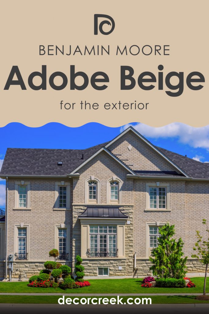 Adobe Beige AC-7 Paint Color by Benjamin Moore - DecorCreek