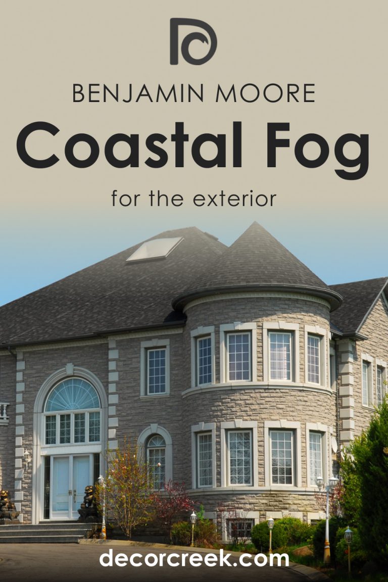 Coastal Fog AC-1 Paint Color by Benjamin Moore - DecorCreek