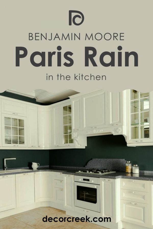Paris Rain 1501 Paint Color by Benjamin Moore - DecorCreek
