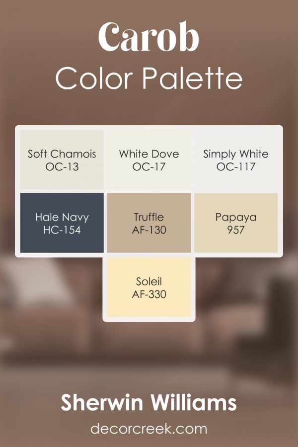 Carob AF-160 Paint Color by Benjamin Moore - DecorCreek