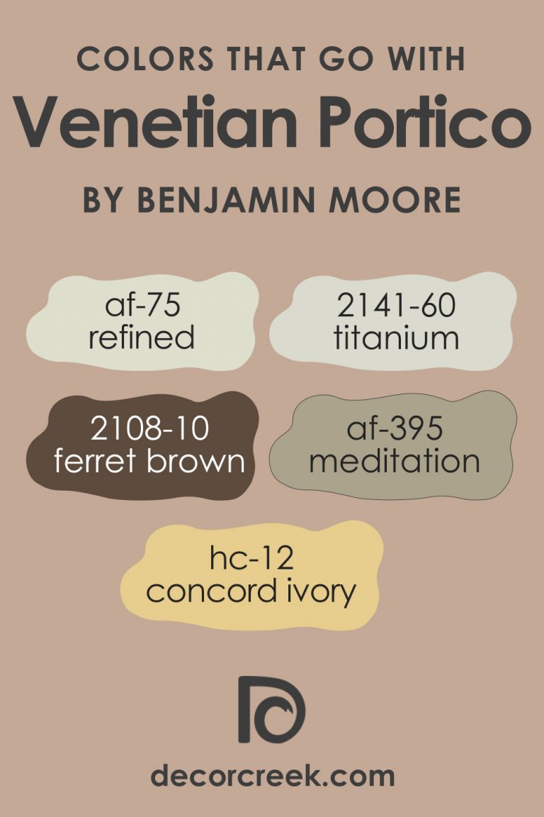 Venetian Portico AF-185 Paint Color by Benjamin Moore