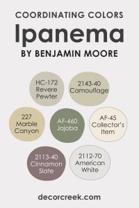 Ipanema AF-245 Paint Color by Benjamin Moore - DecorCreek