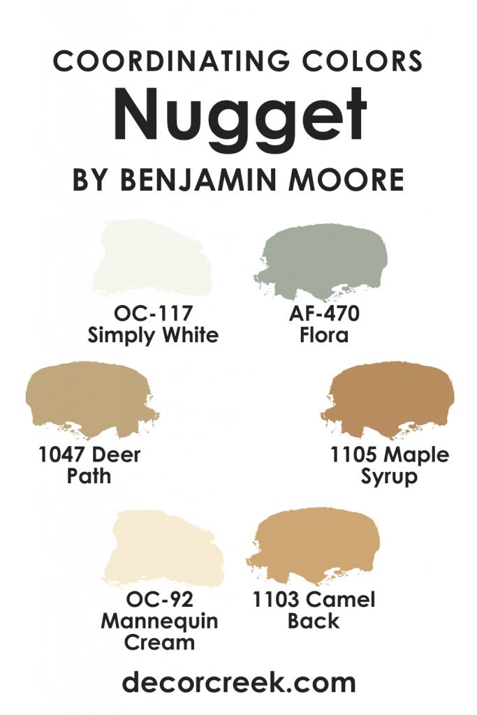 Nugget AC-9 Paint Color by Benjamin Moore - DecorCreek Nugget AC-9 Paint Color by Benjamin Moore - DecorCreek