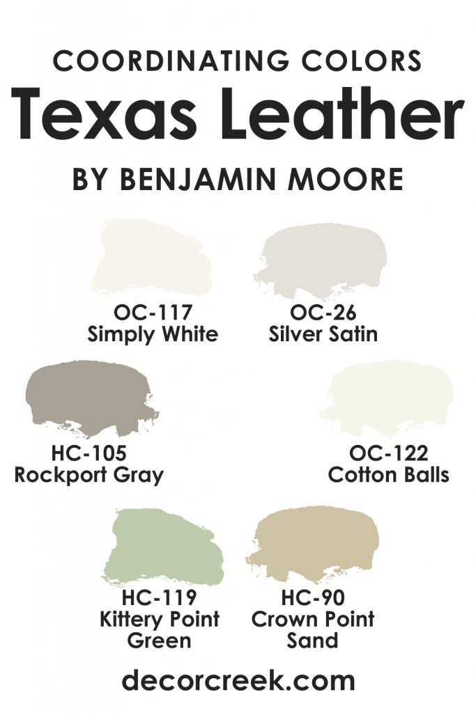 Texas Leather AC-3 Paint Color by Benjamin Moore - DecorCreek
