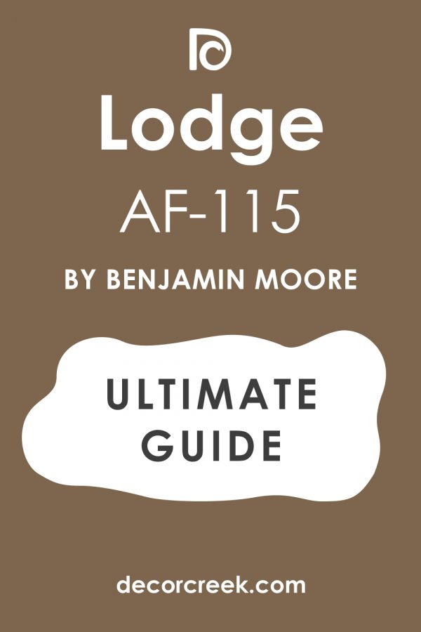 Lodge AF-115 Paint Color by Benjamin Moore - DecorCreek
