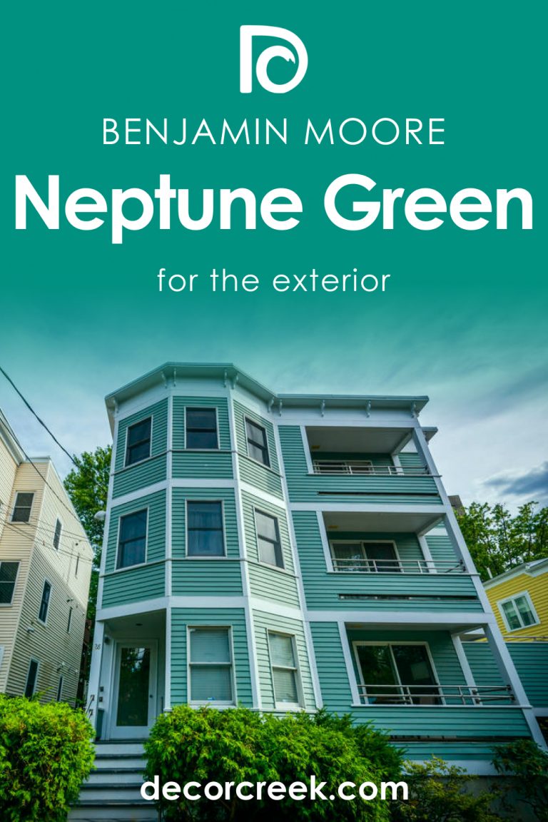 Neptune Green 658 Paint Color by Benjamin Moore - DecorCreek