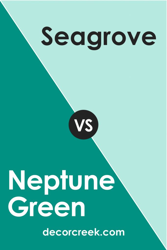 Neptune Green 658 Paint Color by Benjamin Moore - DecorCreek