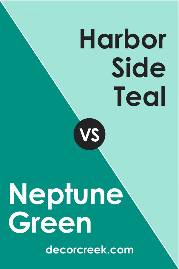 Neptune Green 658 Paint Color by Benjamin Moore - DecorCreek