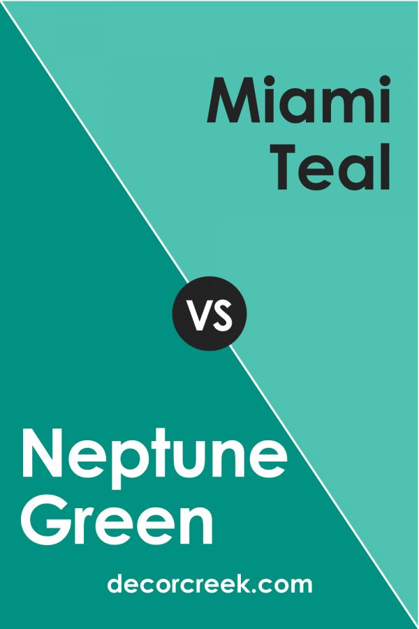 Neptune Green 658 Paint Color by Benjamin Moore - DecorCreek