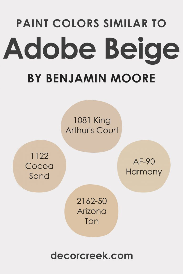 Adobe Beige AC-7 Paint Color by Benjamin Moore - DecorCreek
