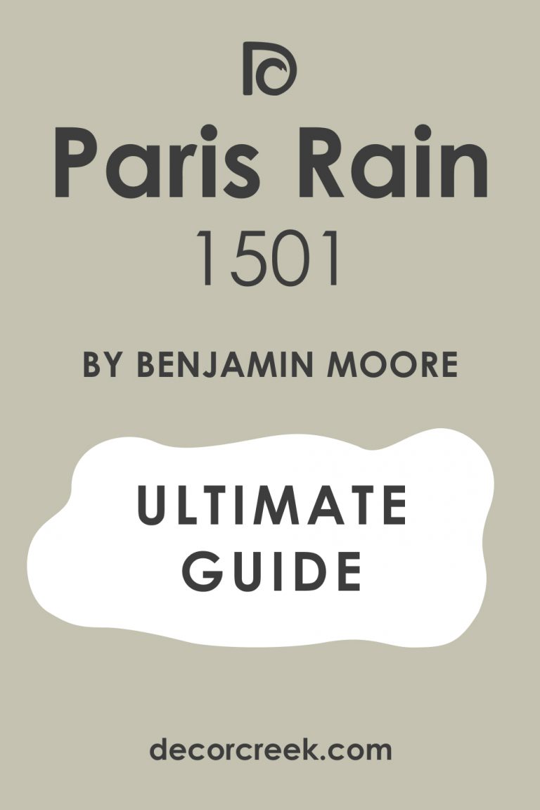 Paris Rain 1501 Paint Color by Benjamin Moore - DecorCreek