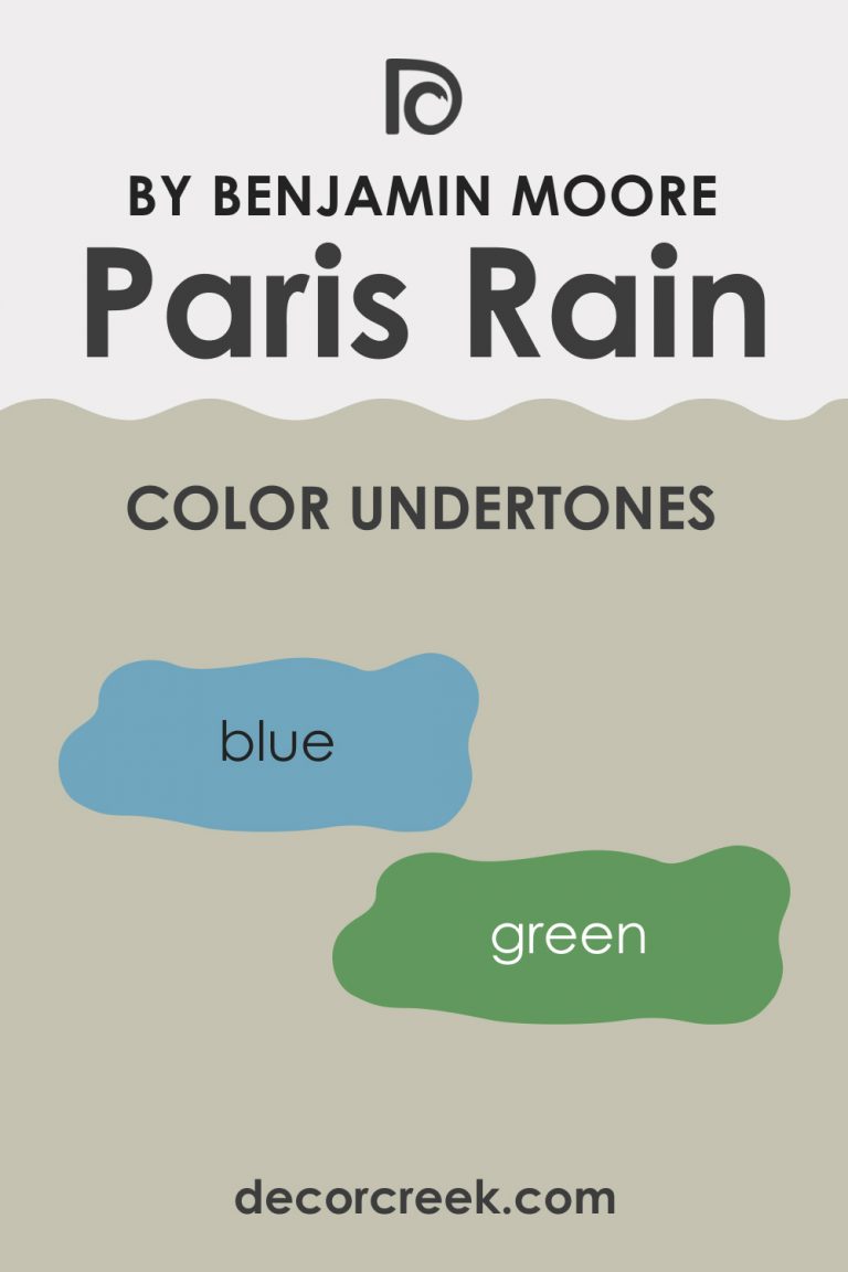 Paris Rain 1501 Paint Color by Benjamin Moore - DecorCreek