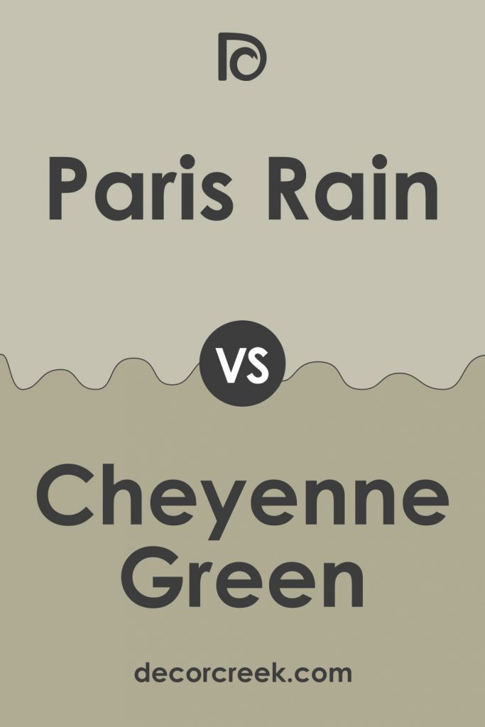 Paris Rain 1501 Paint Color by Benjamin Moore - DecorCreek