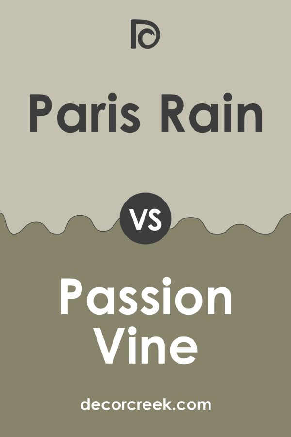 Paris Rain 1501 Paint Color by Benjamin Moore - DecorCreek
