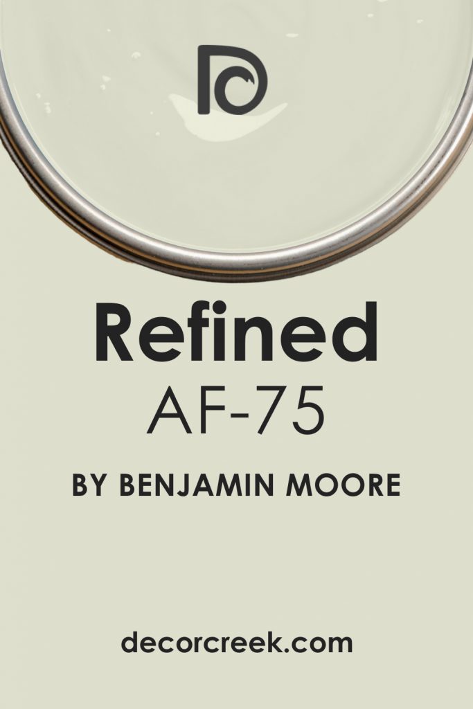 Refined AF-75 Paint Color by Benjamin Moore - DecorCreek